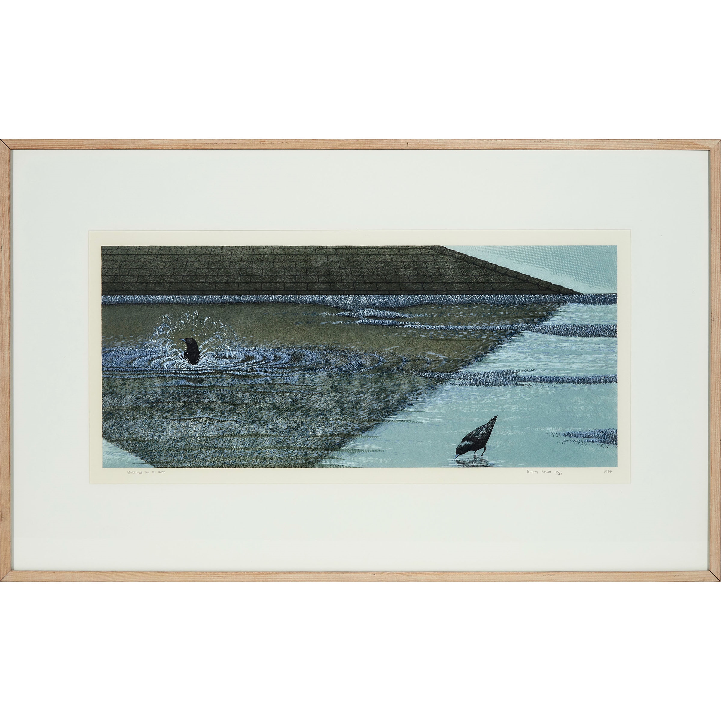 Jeremy Smith | STARLINGS ON A ROOF (1983) | MutualArt