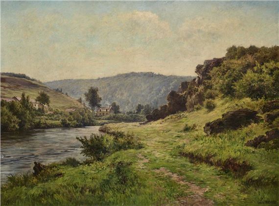 Gabriel Mathieu | BORD DE LA CREUSE (Circa 1980) | MutualArt