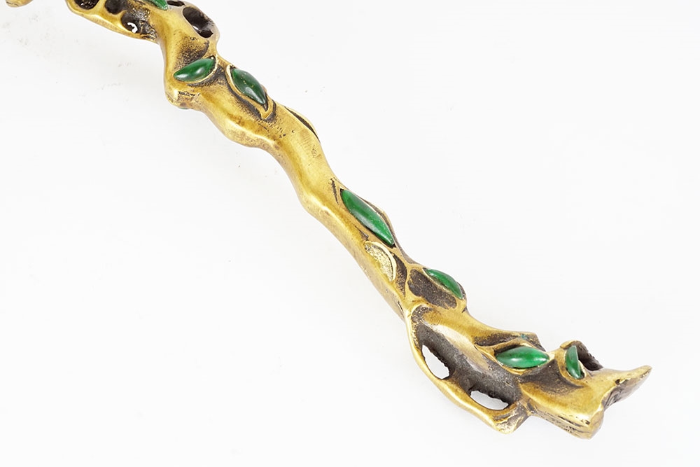 Qianlong | SCEPTRE RUYI EN BRONZE DORÉ / GILDED BRONZE RUYI SCEPTER ...