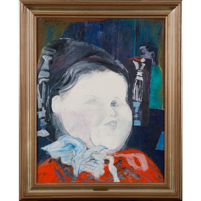 Jacobo Borges | JACOBO BORGES (Caracas 1931) Retrato Óleo sobre lienzo ...