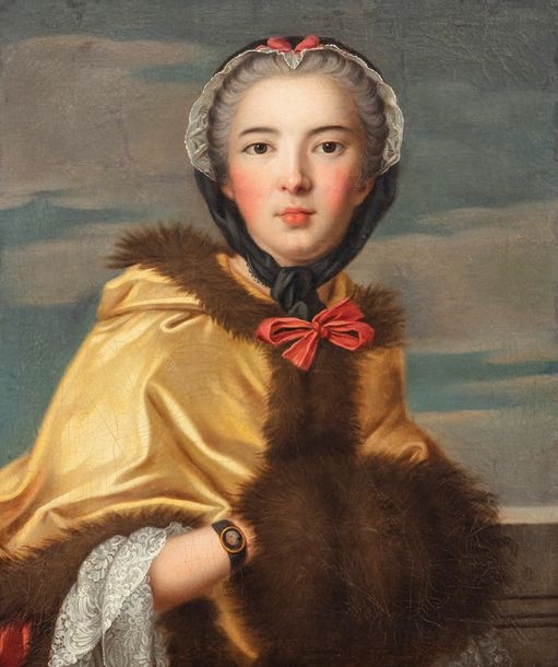 Jean-Marc Nattier | Portrait of Louise Henriette de Bourbon (1726-1759 ...