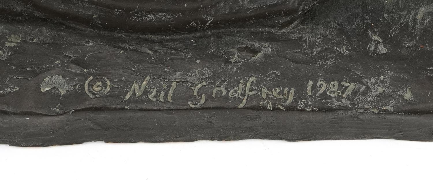 Neil Godfrey | 1980s cold cast bronze statue of a nude young boy (1987 ...