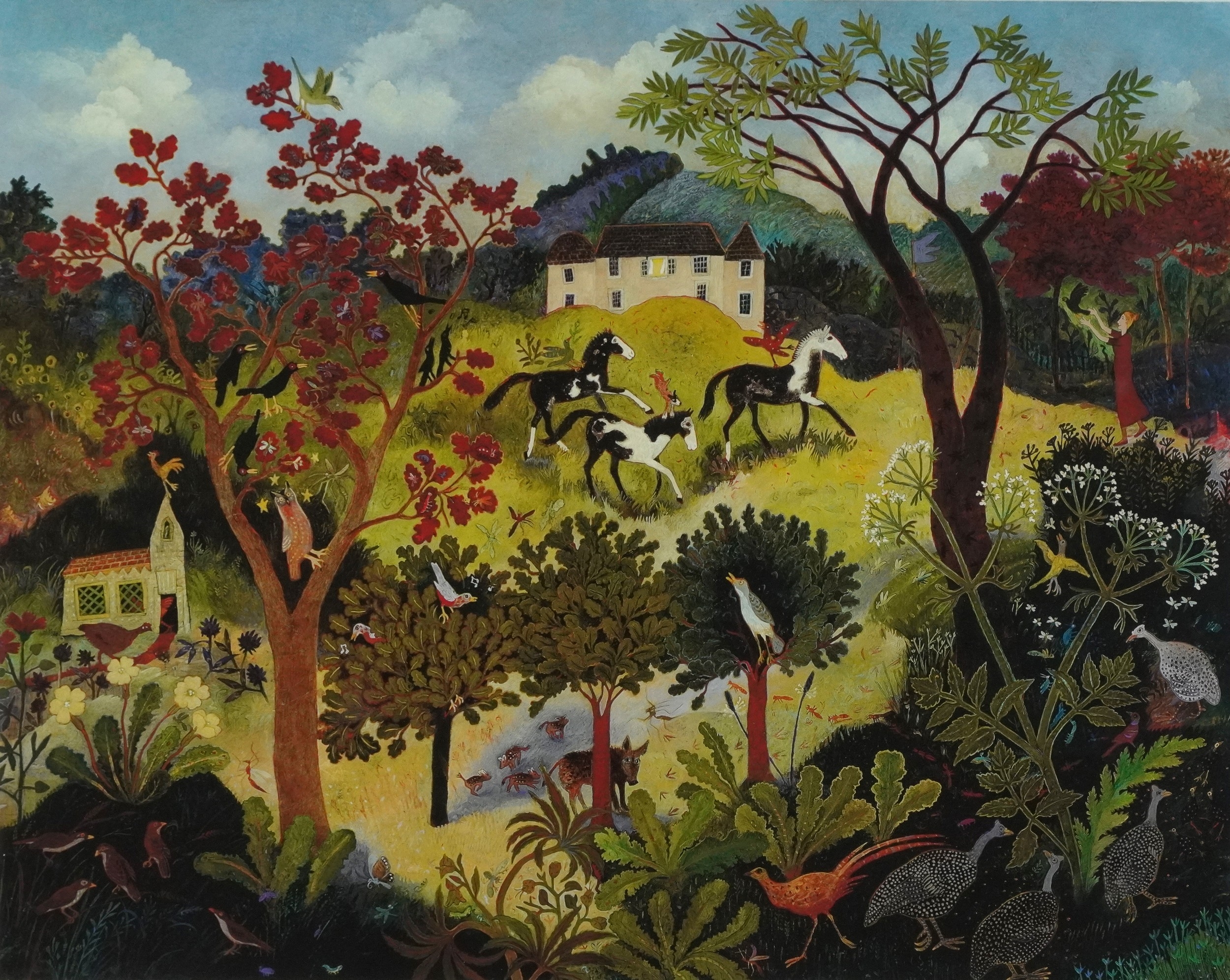 Anna Pugh | Animals in a landscape | MutualArt