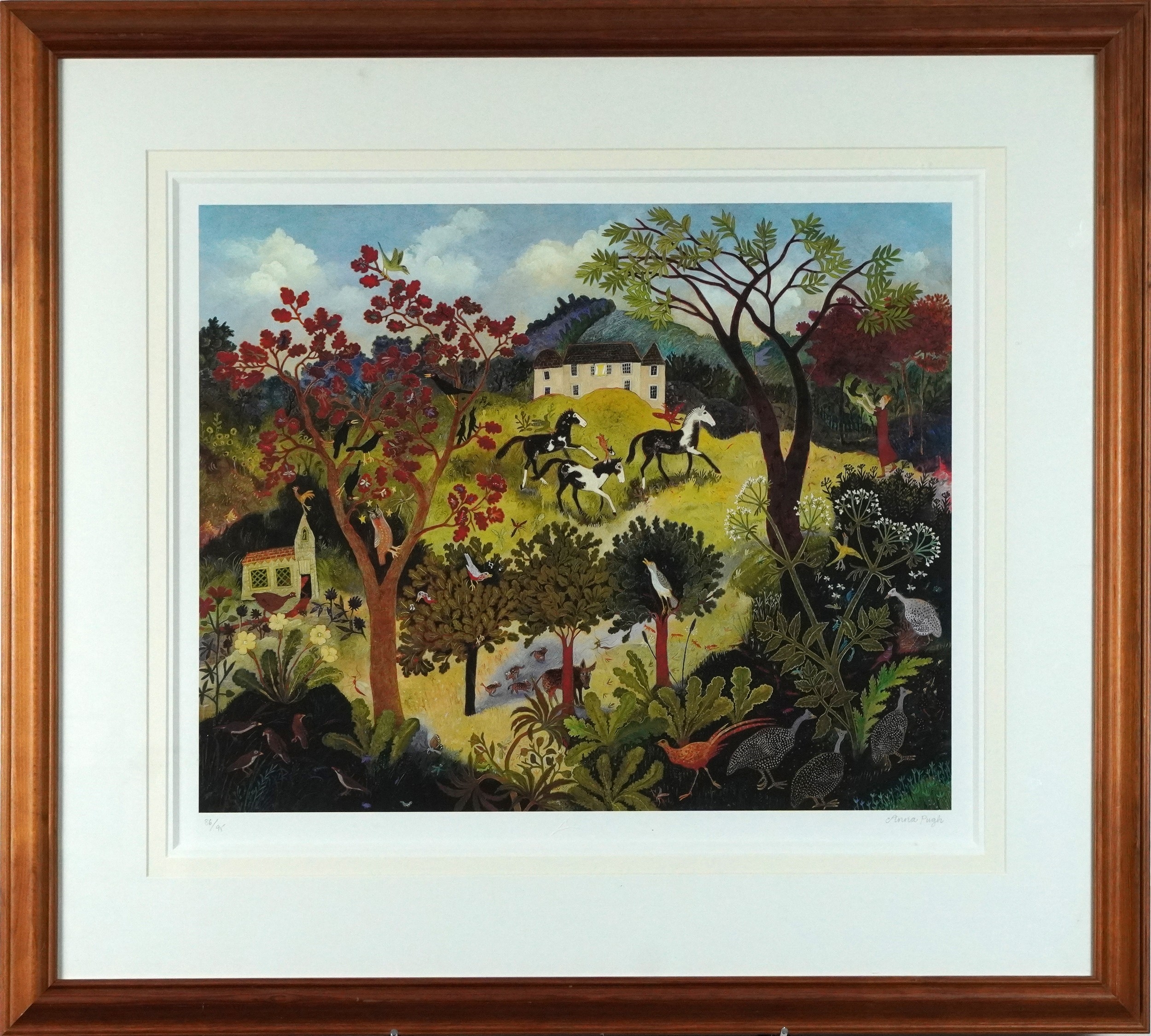 Anna Pugh | Animals in a landscape | MutualArt