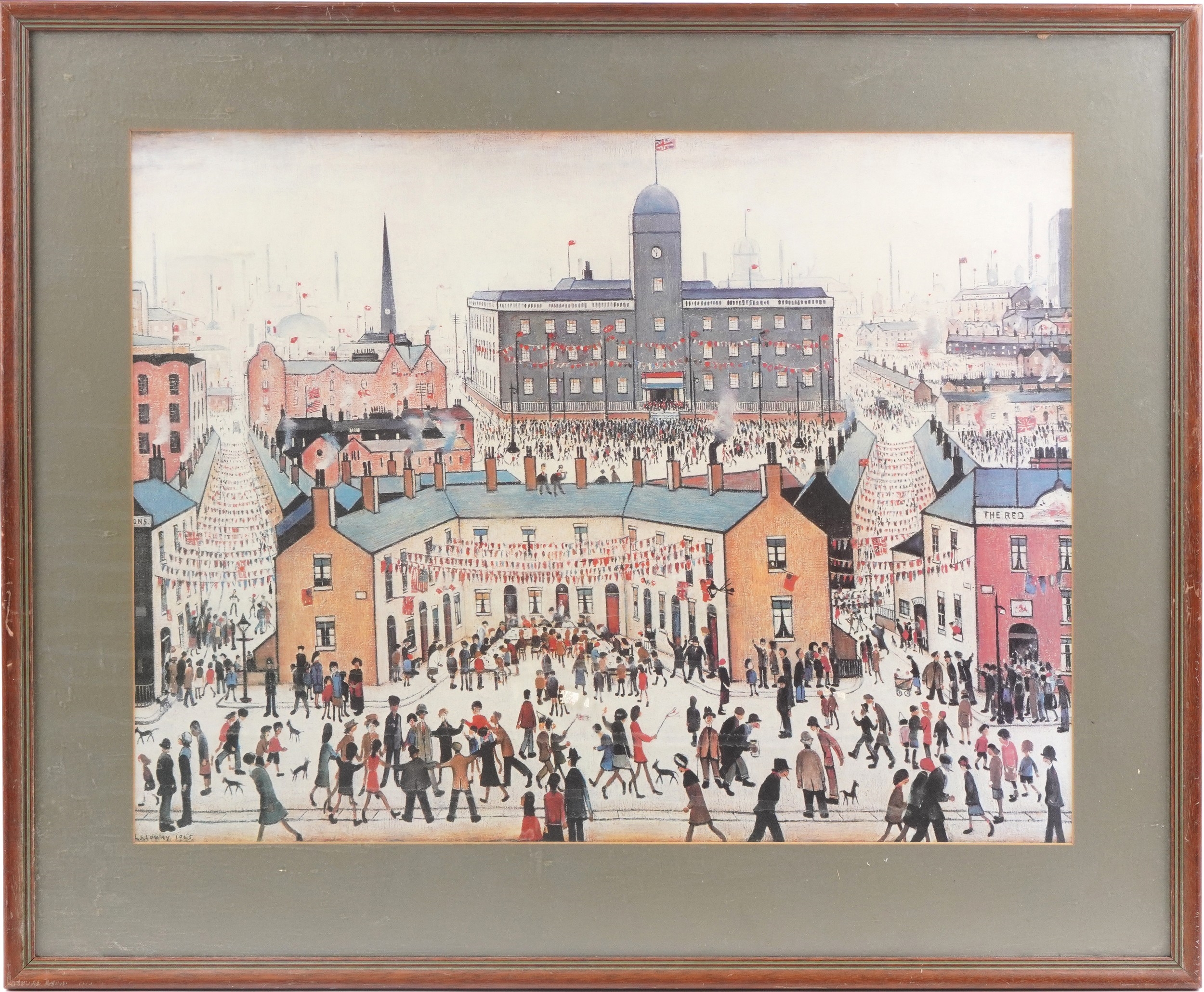 Laurence Stephen Lowry | VE Day Celebrations | MutualArt