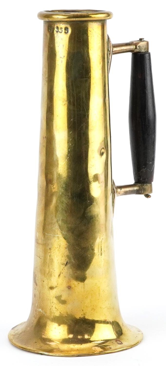 Art Nouveau School | Art Nouveau military interest trench art shell jug ...