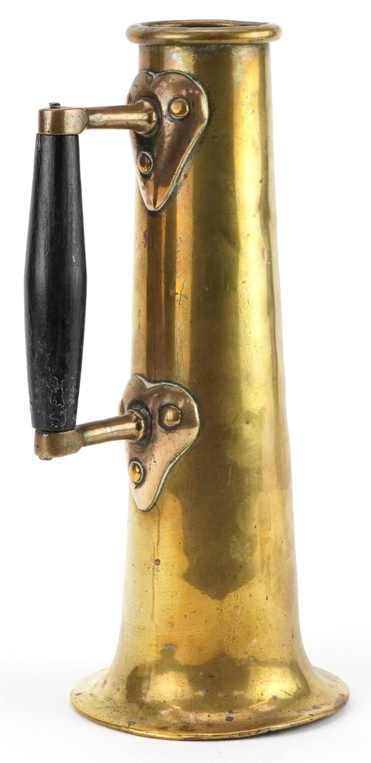 Art Nouveau School | Art Nouveau military interest trench art shell jug ...