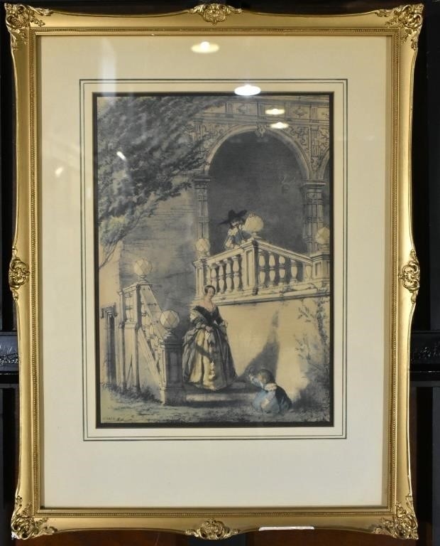 John Northcote Nash | J. NASH, HAND COLORED ENGRAVING | MutualArt