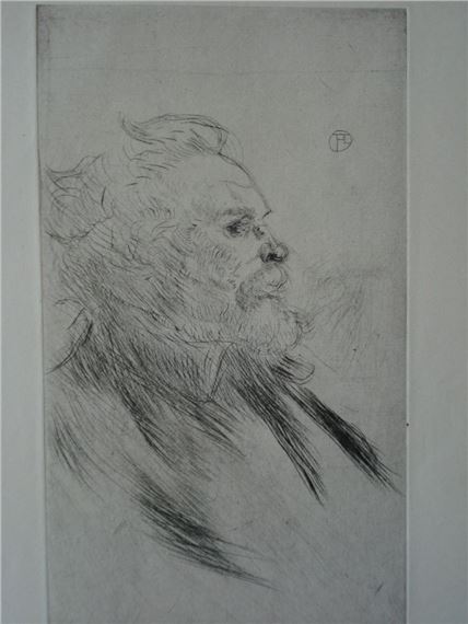 Henri de Toulouse-Lautrec | Portrait of Charles Maurin (1926) | MutualArt