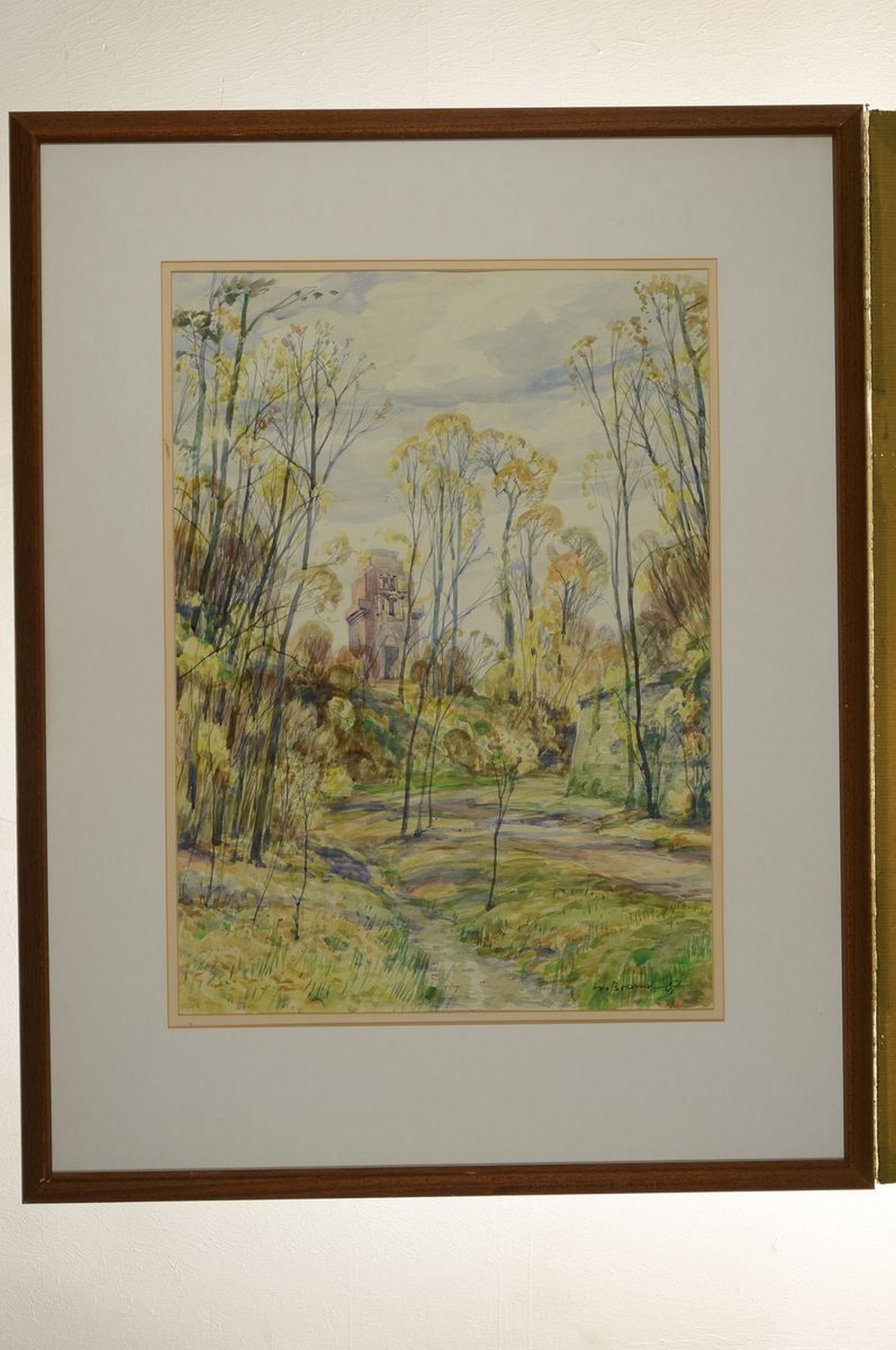 Werner Brand | Werner Brand, born 1933 Löbau, landscape,, signed, x ...