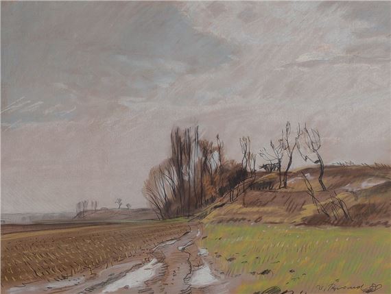 Werner Brand | two winter landscapes (1941) | MutualArt