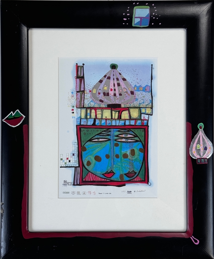 Friedensreich Hundertwasser | 10002 Nights Homo Humus Come Va | MutualArt