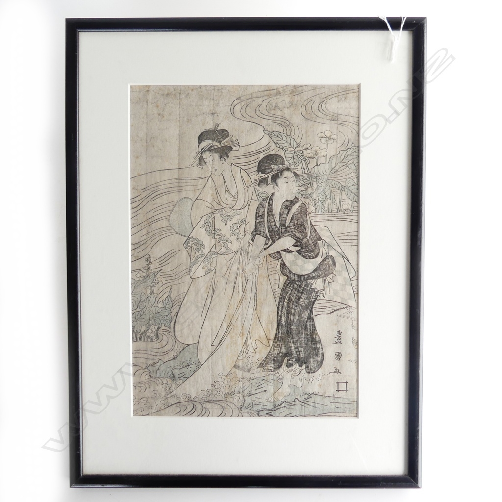 Utagawa Toyokuni | TOYOKUNI 19thC JAPANESE PRINT | MutualArt