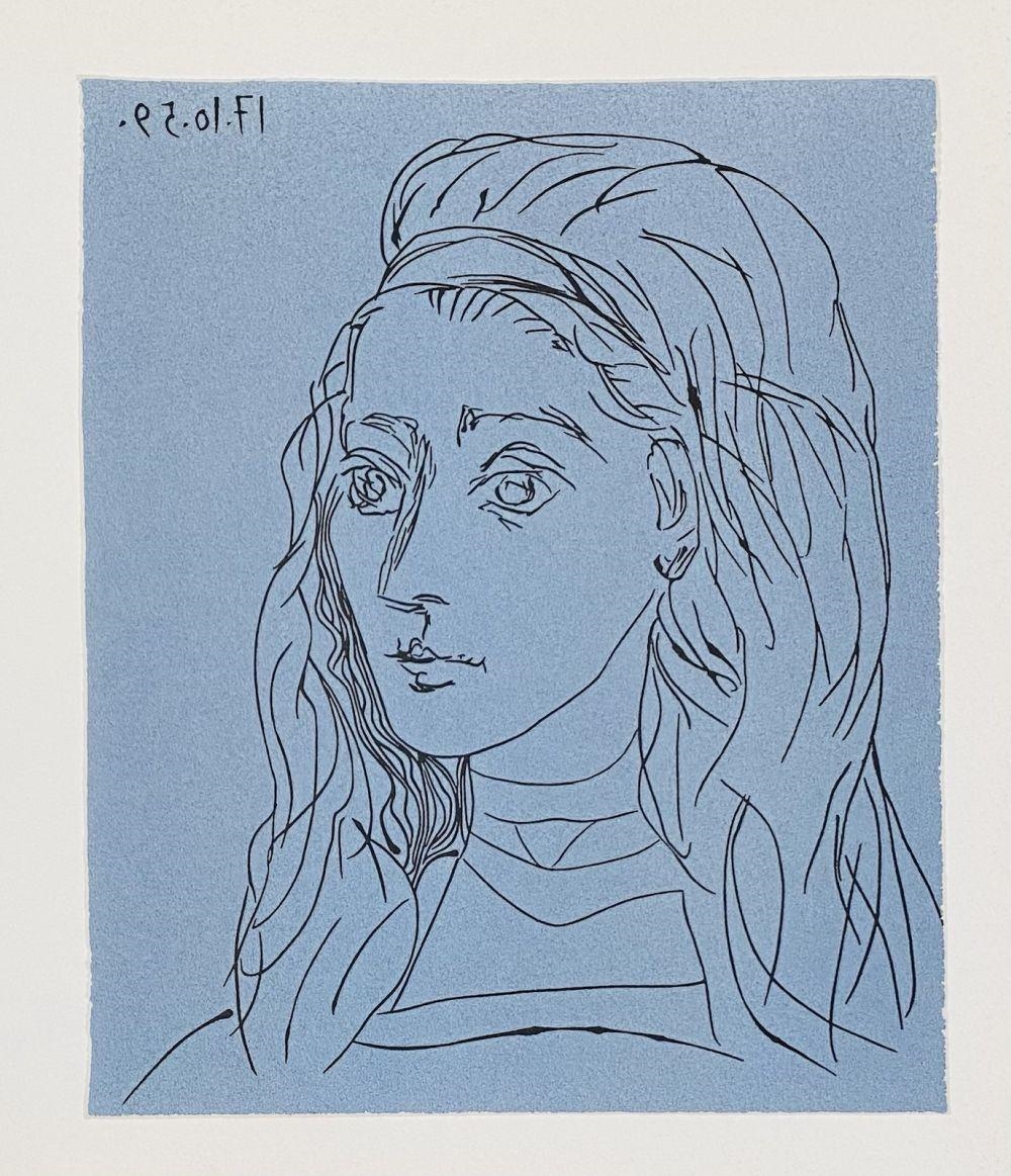 Pablo Picasso | Pablo Picasso (after) - Jacqueline (1963) | MutualArt