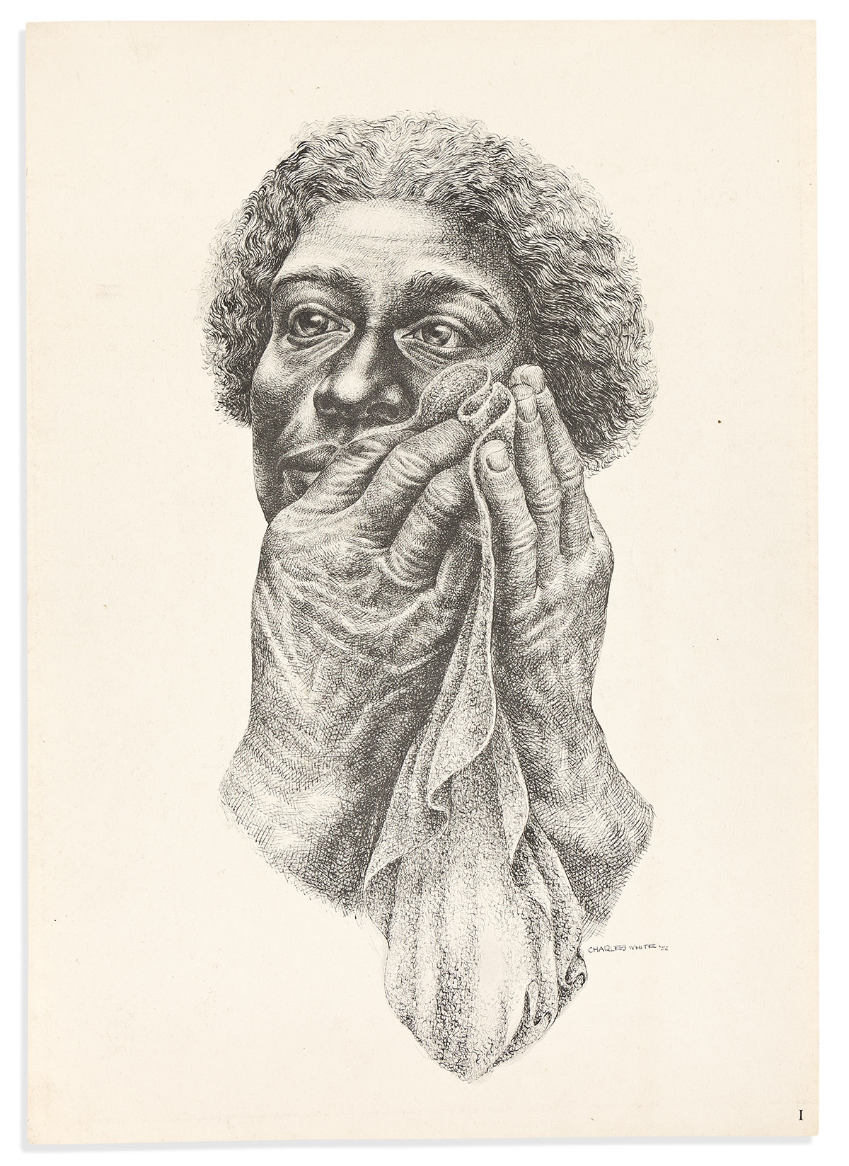 Charles White | Two portfolios: Six Drawings (incomplete) and I Have a ...