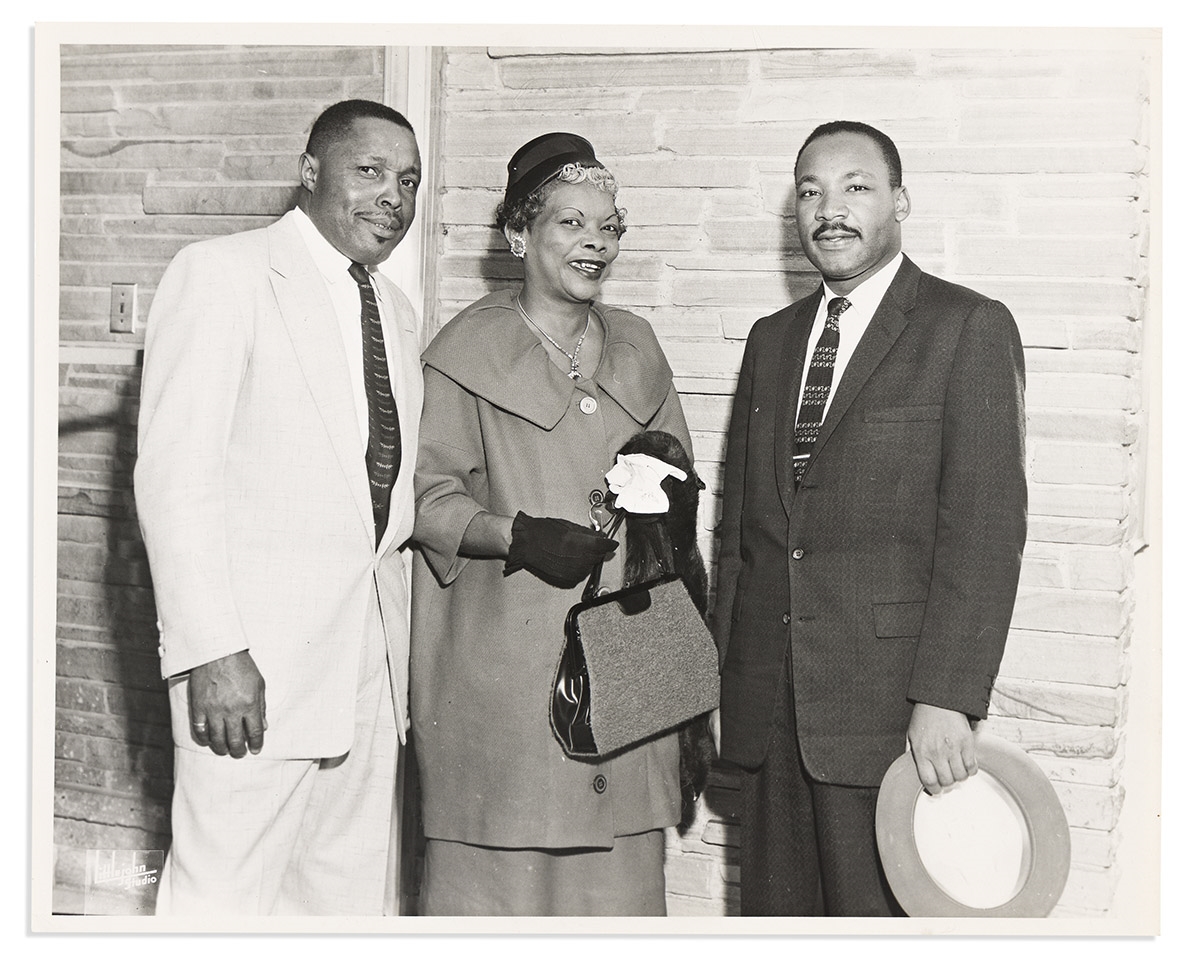 Calvin Littlejohn | Photograph of King's visit to Fort Worth, Texas ...