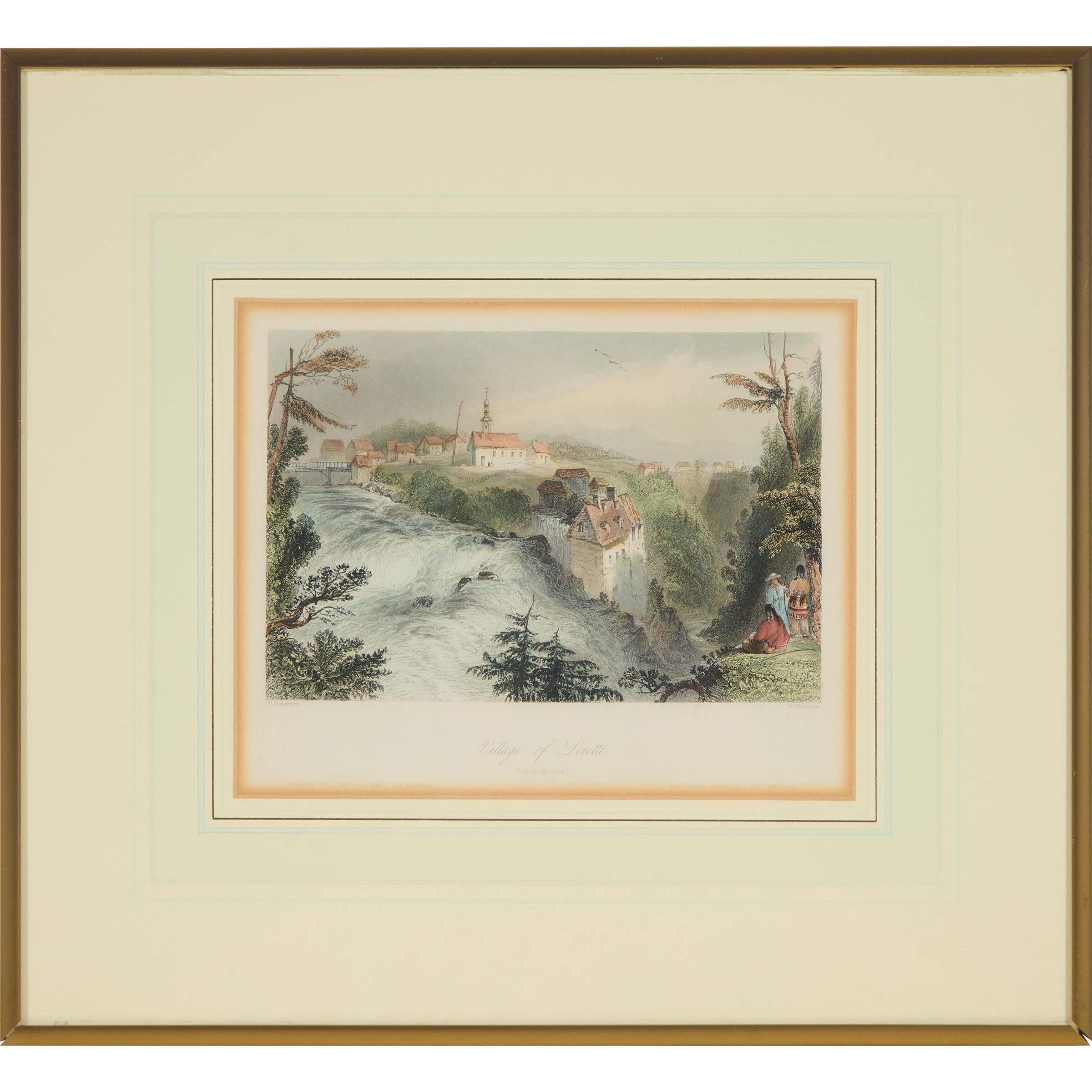 William Henry Bartlett | Three Canadian Views by William Henry Bartlett ...