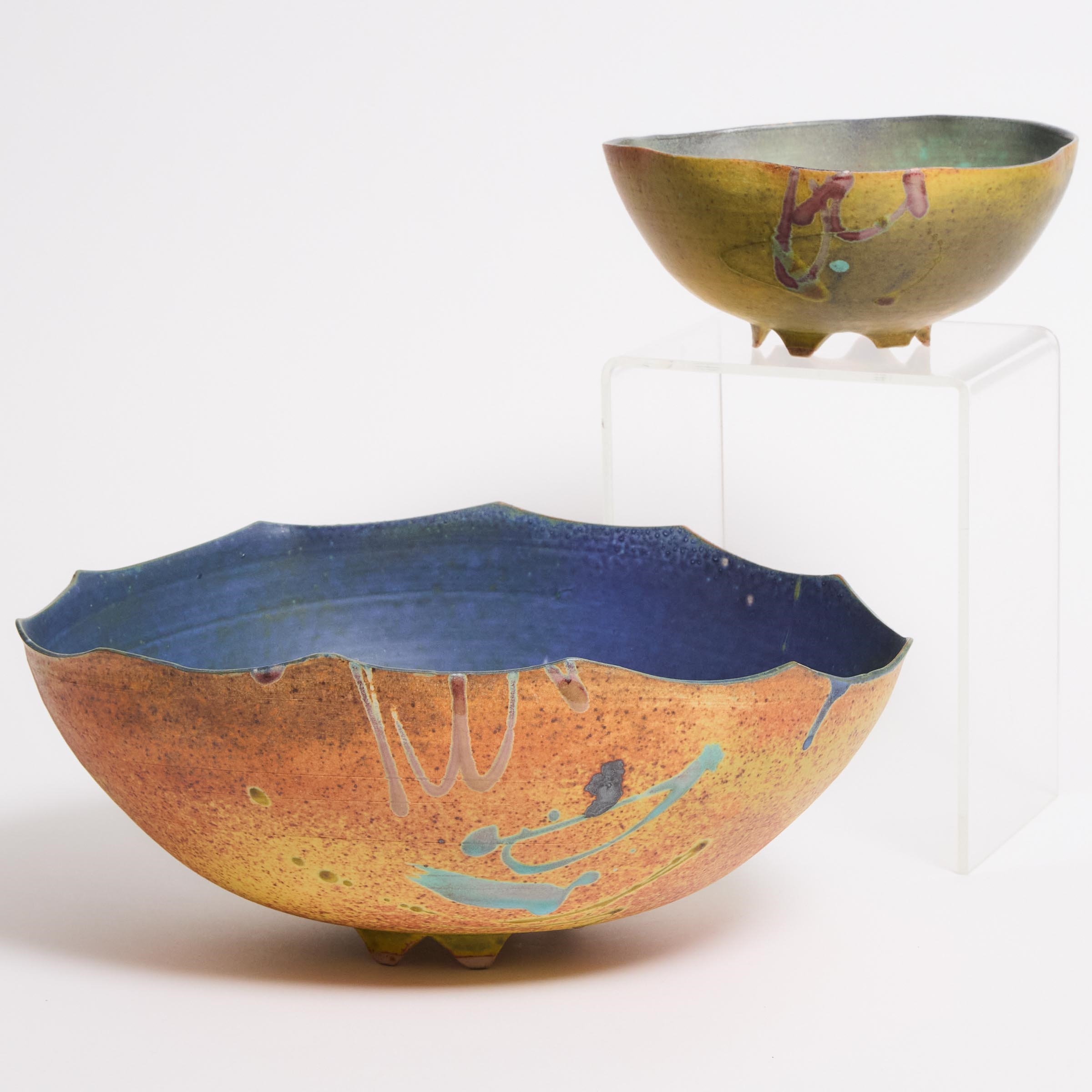 Kayo O'Young | Kayo O'Young (Canadian, b.1950), Two Partially Glazed ...