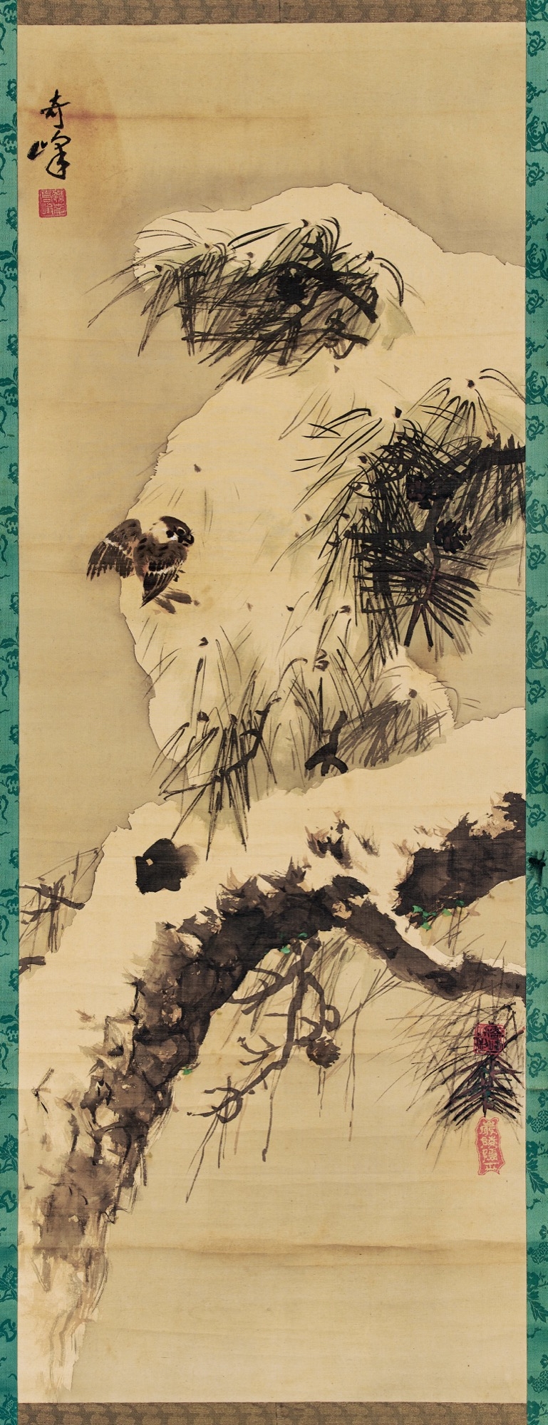 Gao Qifeng | Pine Eagle Picture | MutualArt