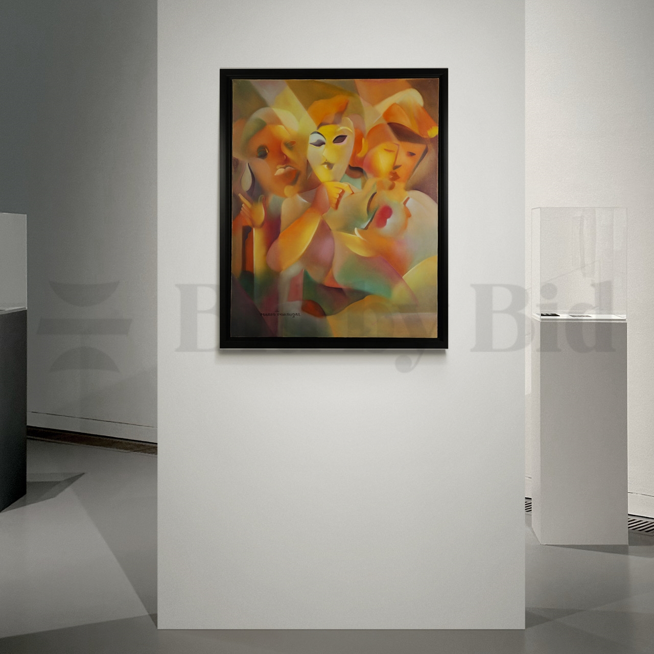 Mário Portugal | MÁRIO PORTUGAL (n.1962), As Máscaras (1981) | MutualArt