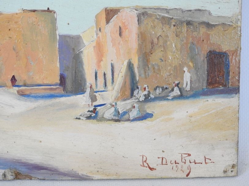 Roger Dubut | Paysage orientaliste - JAMA (1929) | MutualArt