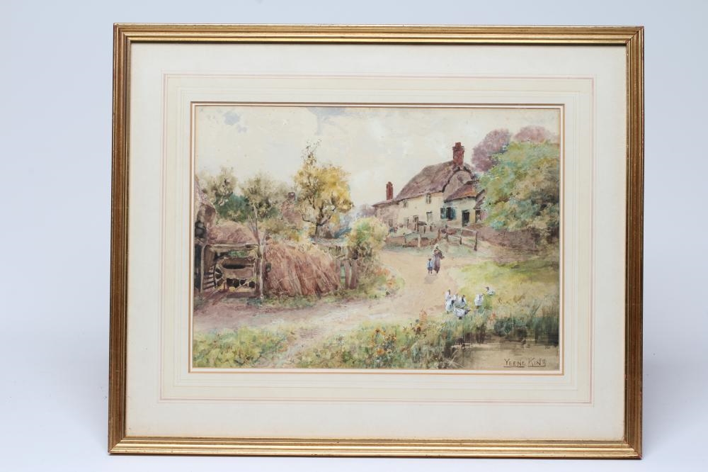 John Henry Yeend King | The village pond | MutualArt