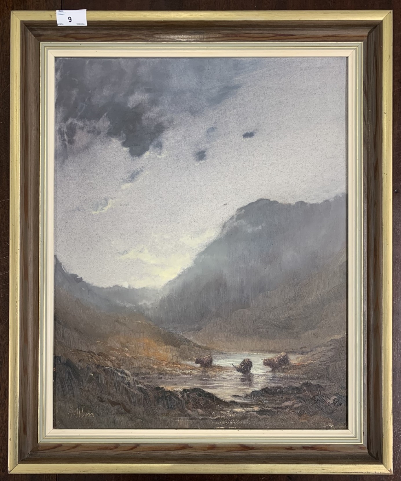 Alfred Allan | Highland view | MutualArt