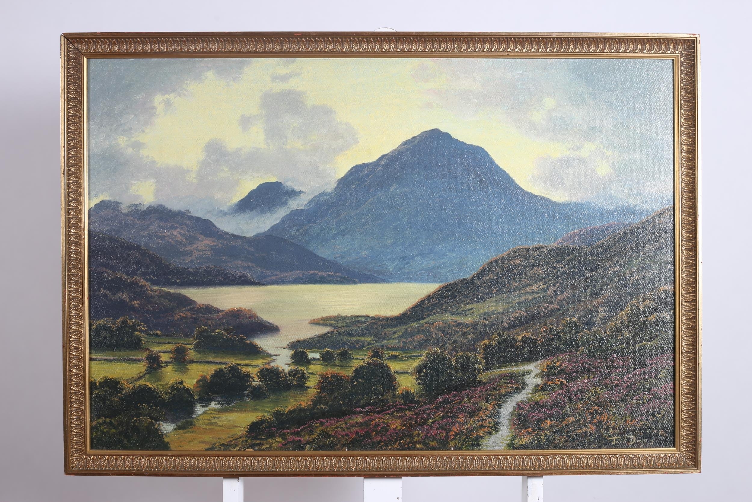 John Davey | Mountain and Lake Scene | MutualArt