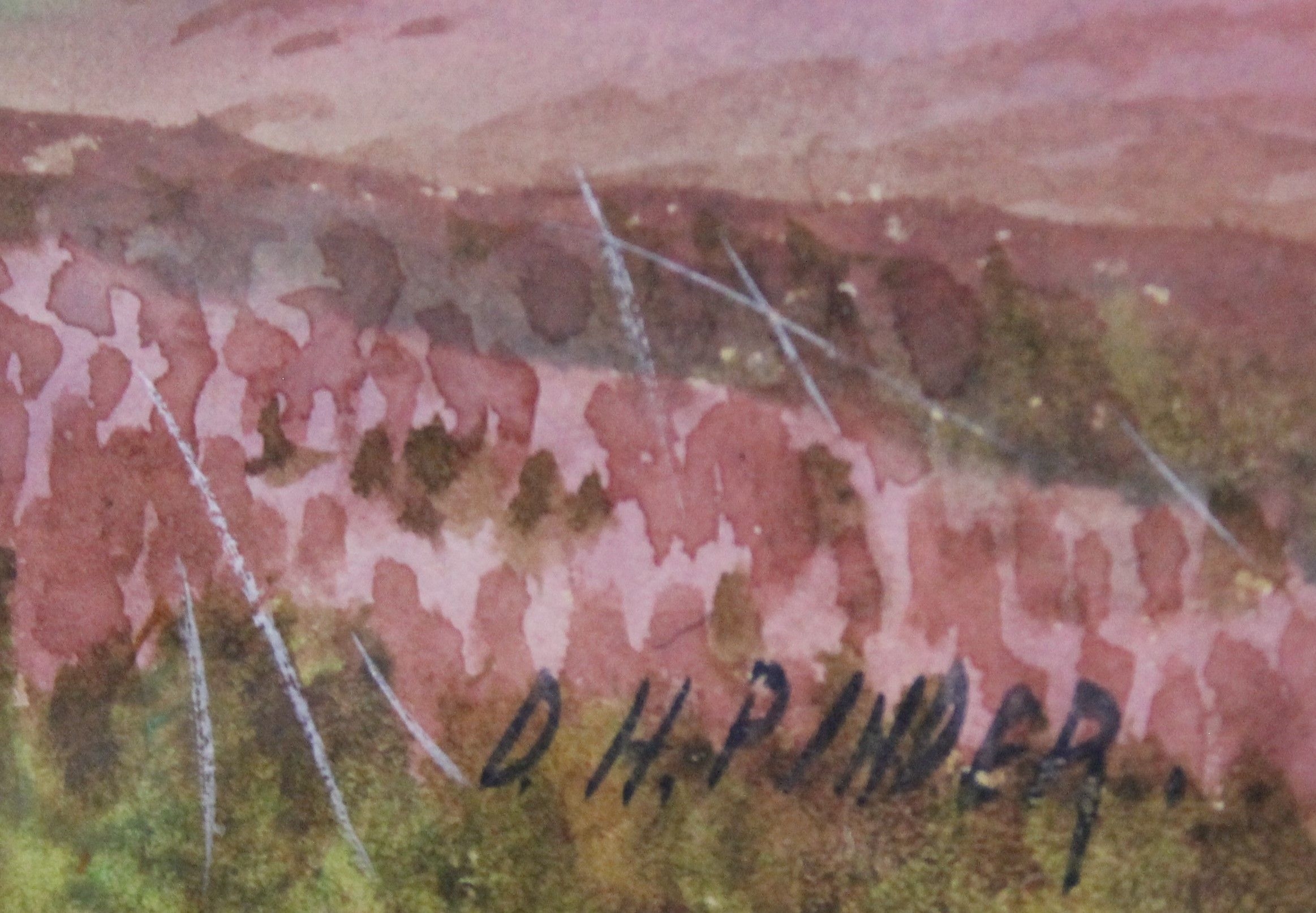 Douglas Houzen Pinder | Yes Tor and Taw Marsh | MutualArt