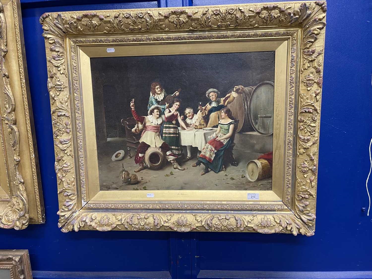 Alessandro Sani | Merrymaking in the Cellar | MutualArt