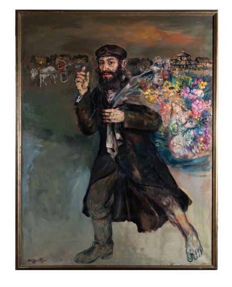Walter Spitzer | I take my childhood with me Oil on canvas Signed lower ...