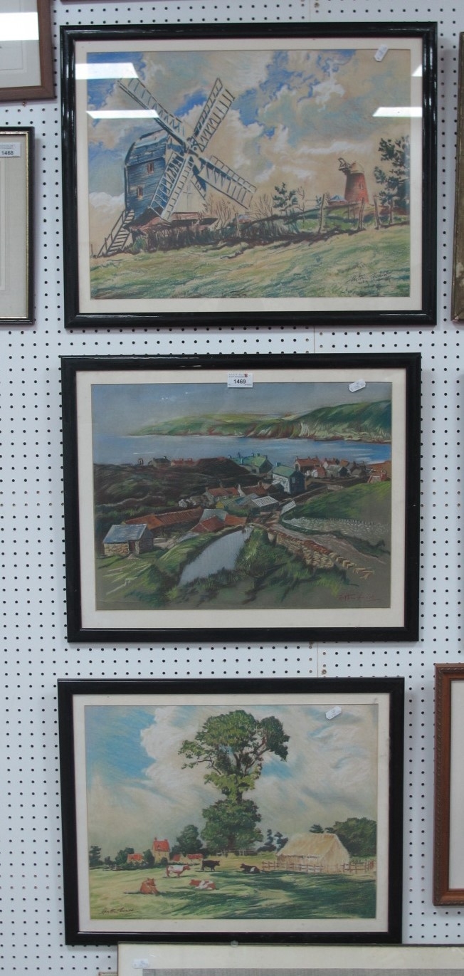 Arthur Ward | Arthur Ward (1906-95) 1930's View of Robin Hood's Bay ...