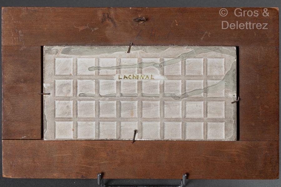 Edmond Lachenal | Landscape signed on back | MutualArt