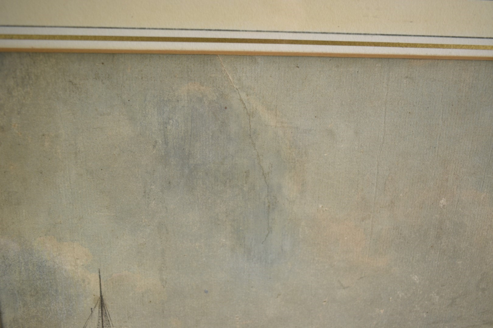 Robert Cleveley | Sinking of a Cone Constructed in the year 1785 in the ...