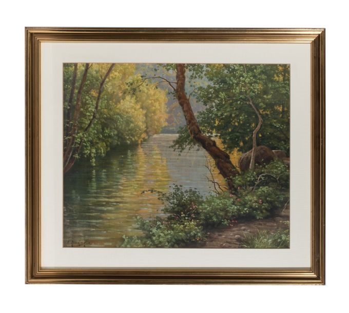 René Charles Edmond His | René Charles Edmond HIS (1877-1960) Spring ...