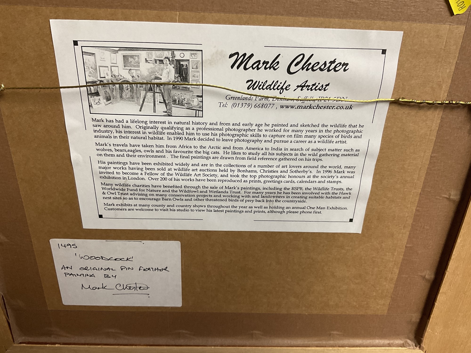 Mark Chester | Woodcock | MutualArt