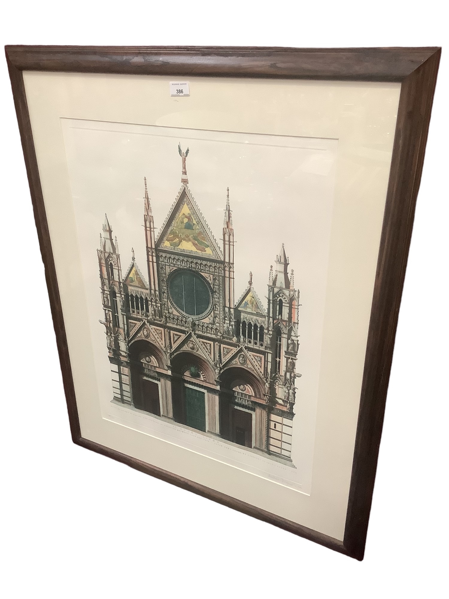 Andrew Ingamells | Andrew Ingamells etching Duomo Sienna | MutualArt