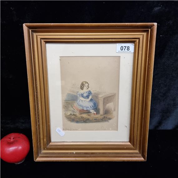 Agnes Jeffrey | Portrait of Katherine Caroline Isabelle Stewart aged 3 ...