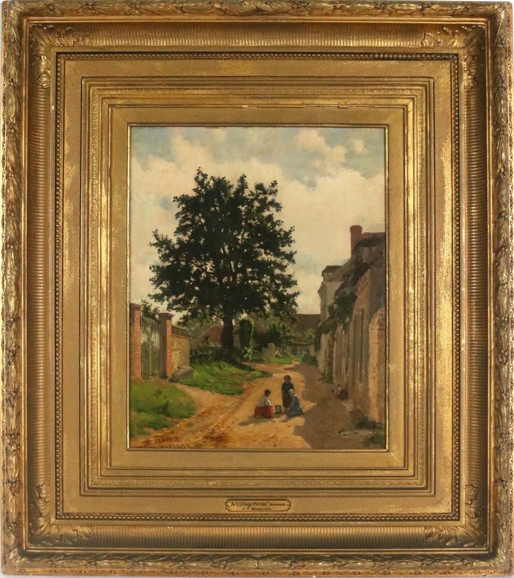 Emile Faure-Beaulieu | A Village Street | MutualArt