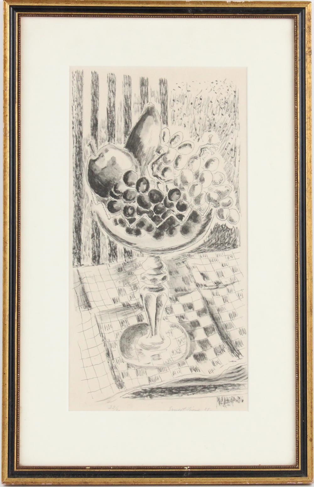 Ernest Fiene | Black and White Still Life | MutualArt