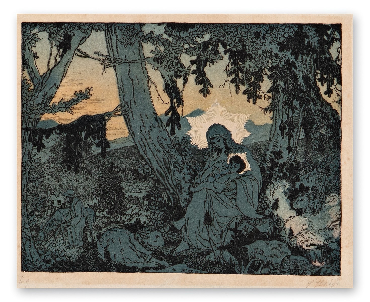 Ferdinand Staeger | Madonna s dítětem | MutualArt