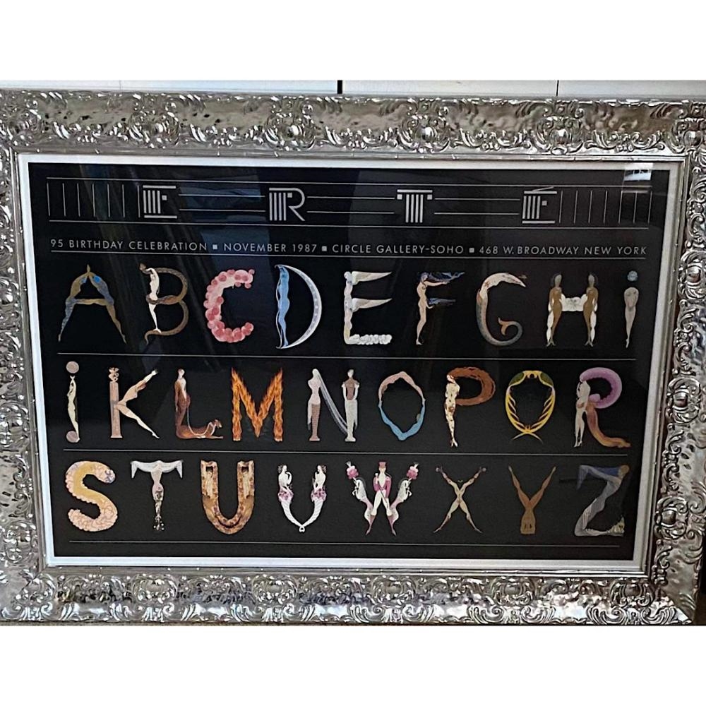 Erté | Alphabet For Erte (1987) | MutualArt