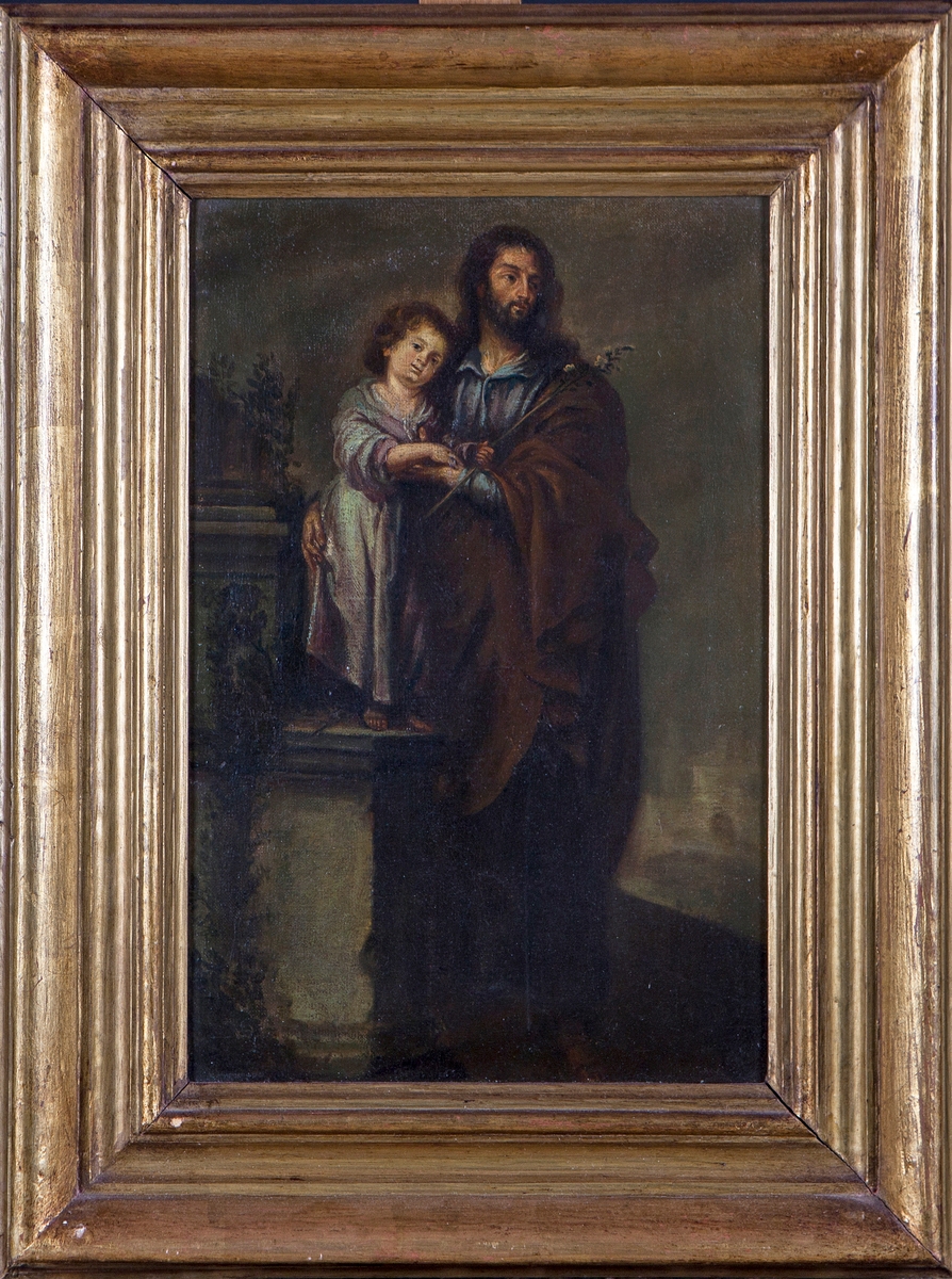 Bartolomé Estebán‏ Murillo | Saint Joseph with the Child | MutualArt