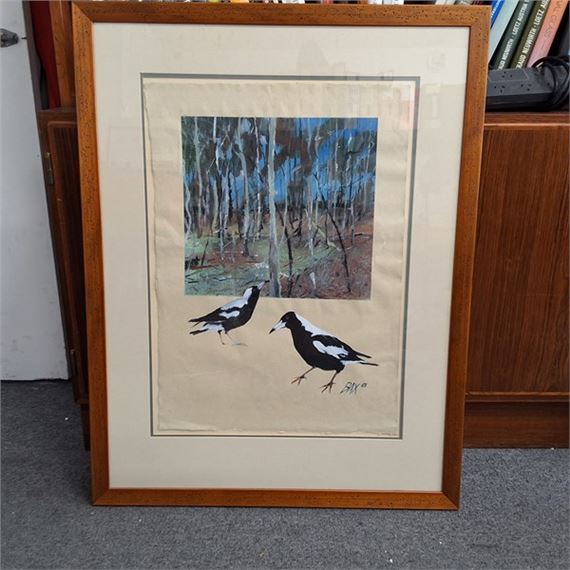 Rod Bax | Magpies | MutualArt