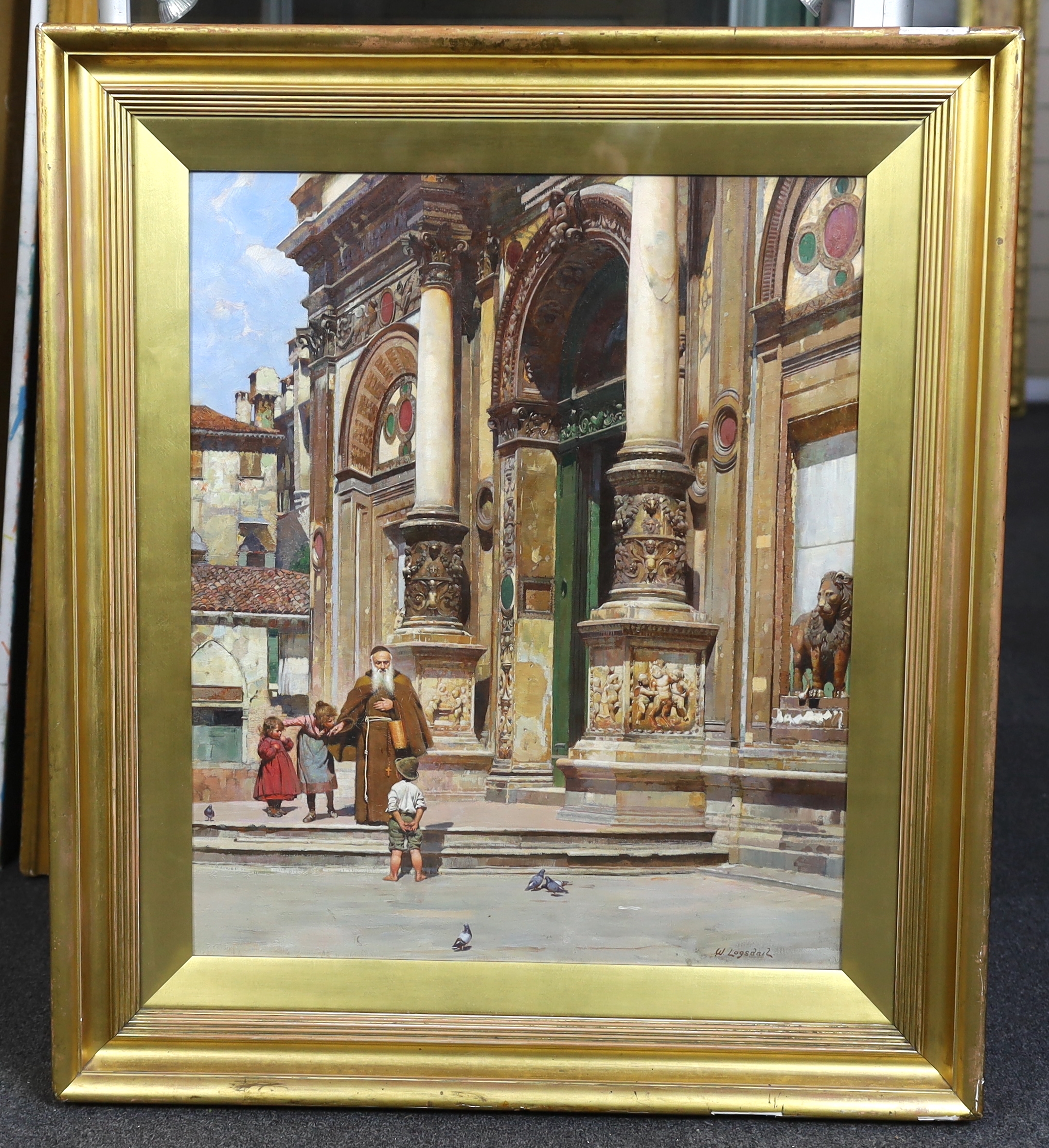 William Logsdail | Il Buon Padre | MutualArt