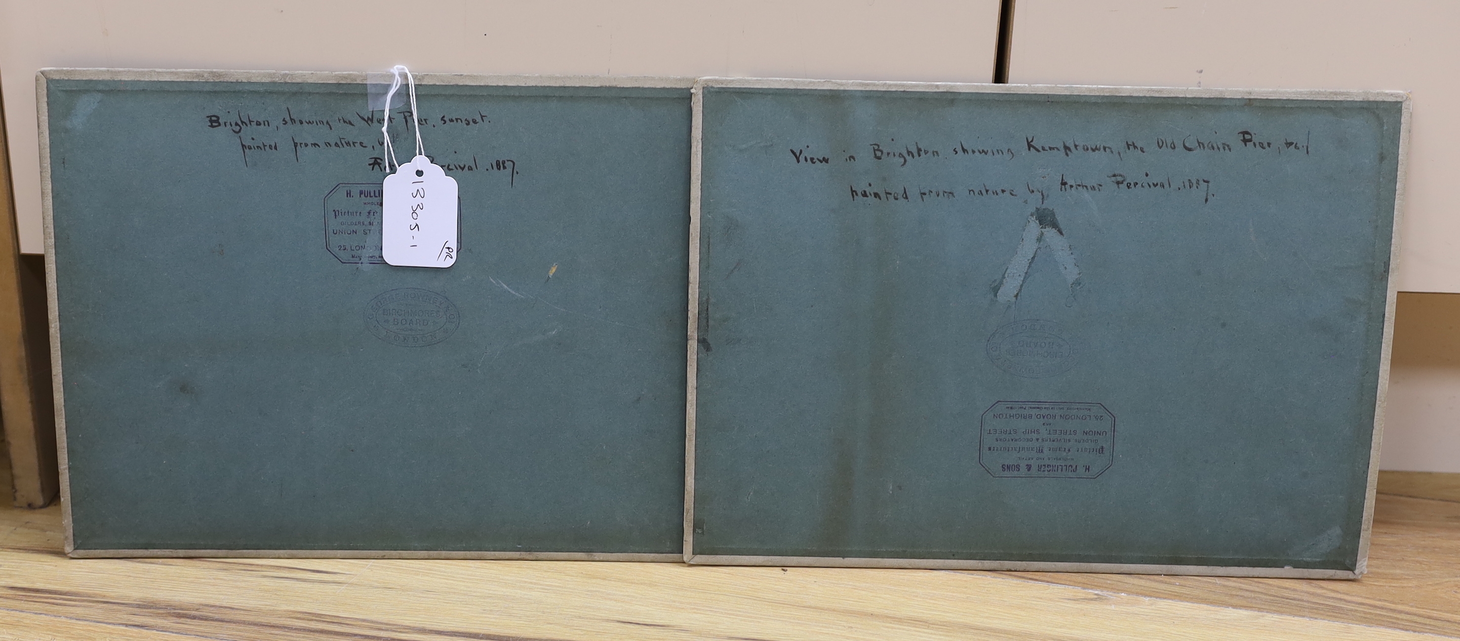 Arthur Percival | ‘Brighton showing the West Pier (1887) | MutualArt