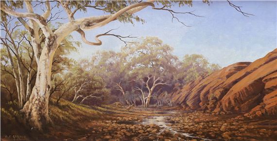Olga Garner-Morris | Dry creek bed | MutualArt