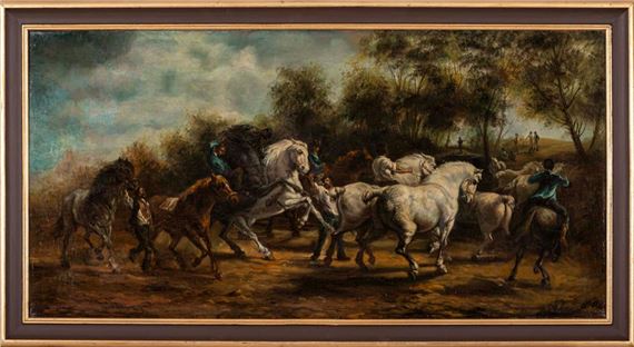 Rosa Bonheur | Paisagem com cavalos | MutualArt