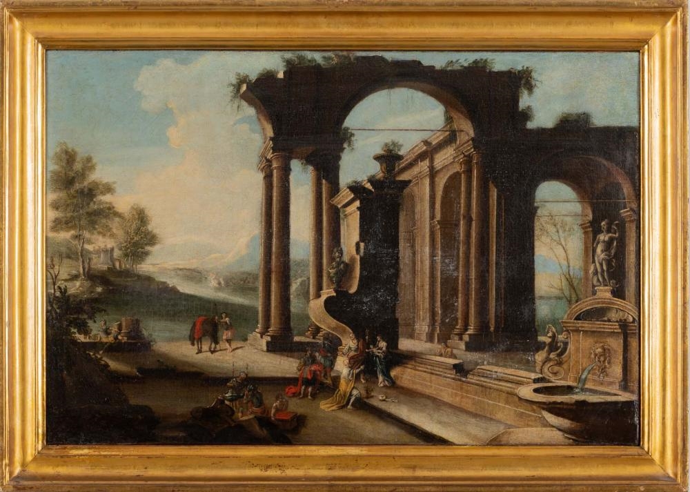 Italian School, 18th Century | Paisagens neoclássicas - Capriccios ...