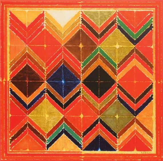 Syed Haider Raza | Forest of Symbols: Prakriti (2007) | MutualArt